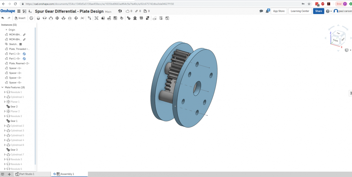 Spur Gear Differentials – Paul Carson Designs